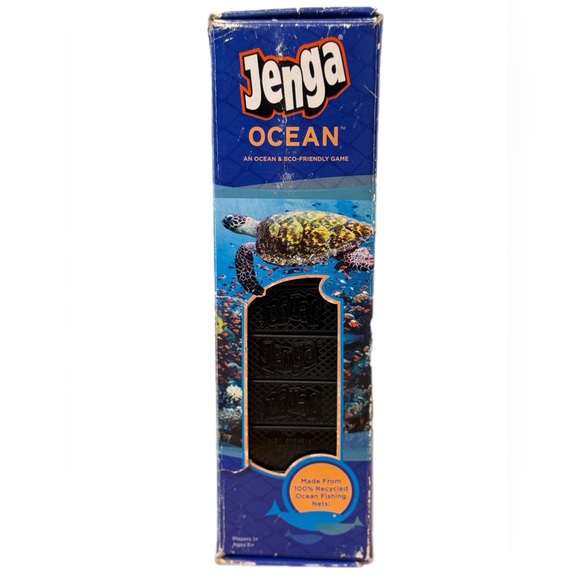 Hasbro | Games | Jenga Ocean Limited Edition Stacking Game Blocks ...